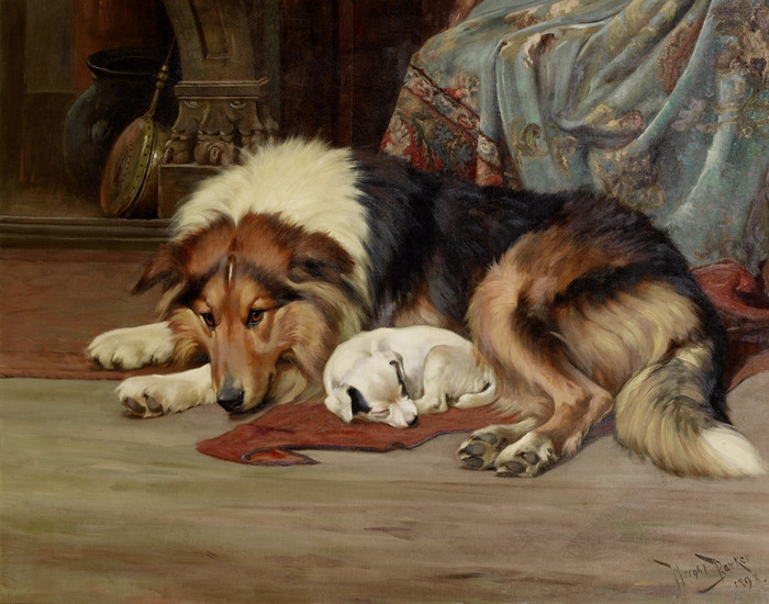 Art Prints of A Favorite Spot by Wright Barker