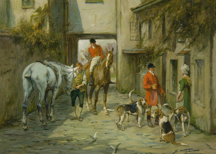 Art Prints of The Arrival by George Wright