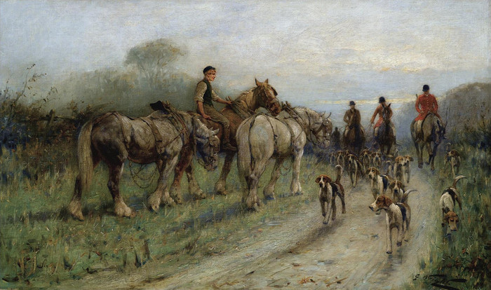 Art Prints of The Arrival by George Wright