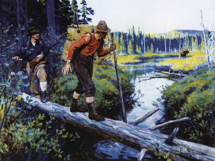 Art Prints of Unexpected Guests by Philip Goodwin