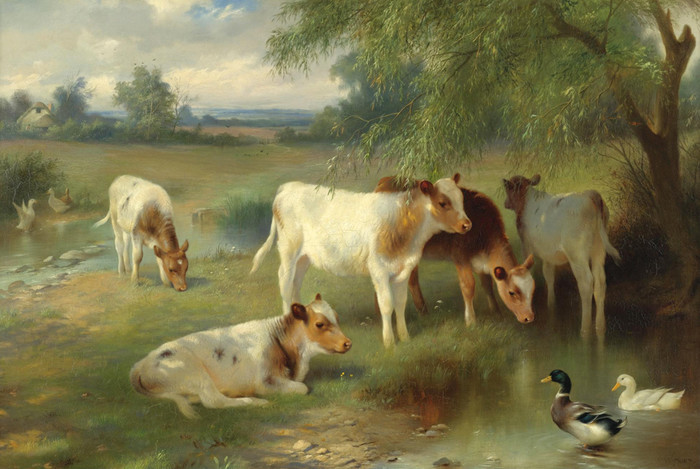 Art Prints of The Foster Mother by Walter Hunt