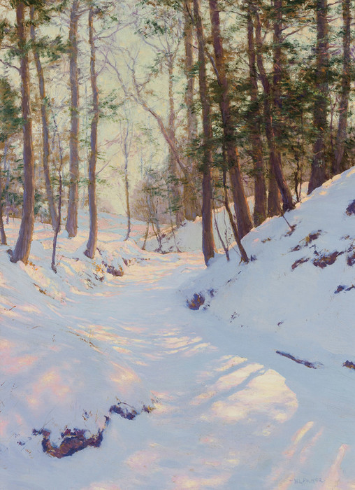 Art Prints of Silent Dawn by Walter Launt Palmer