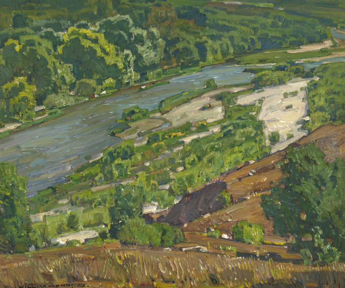 Art Prints of Misty Morning Santa Ana by William Wendt