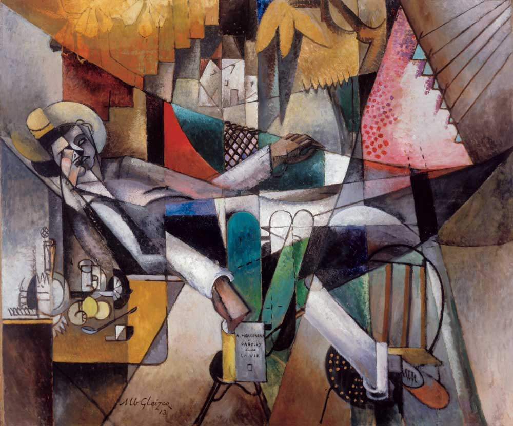 Art Prints of Woman with Phlox by Albert Gleizes by Albert Gleizes by ...