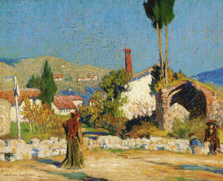 Art Prints of Winding Road Spring by Daniel Garber