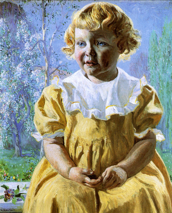Art Prints of Portrait of Tanis by Daniel Garber