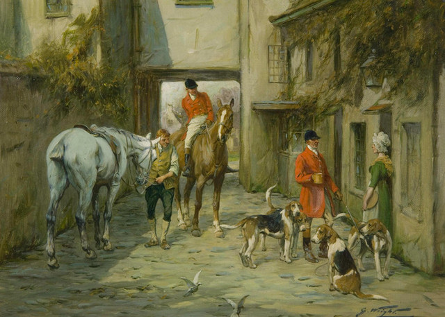 Art Prints of The Arrival by George Wright