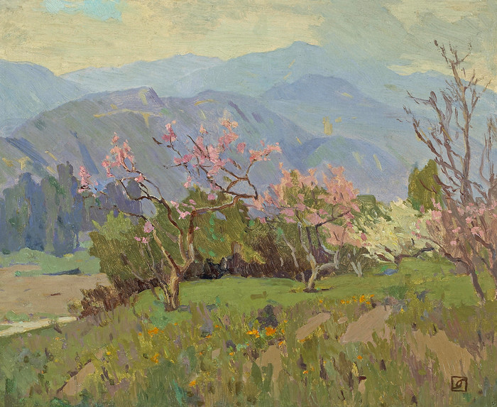 Art Prints of View into the Valley by Marion Kavanaugh Wachtel