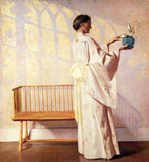 Art Prints of The Studio Wall by Daniel Garber