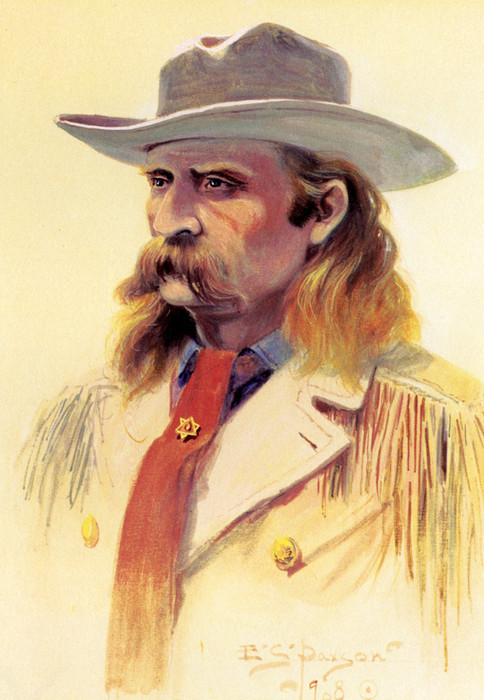 Art Prints of Portrait of Custer by Edgar Paxson