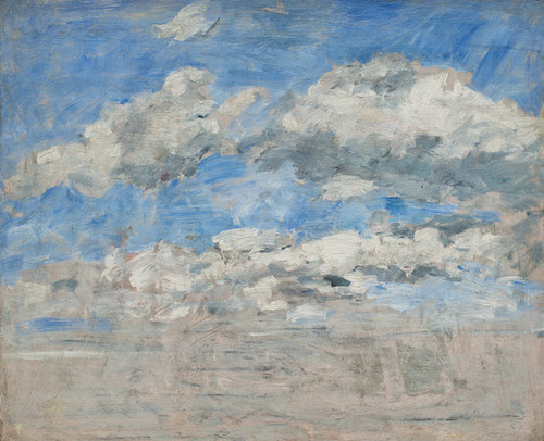 Art Prints of Study of the Sky by Eugene Boudin