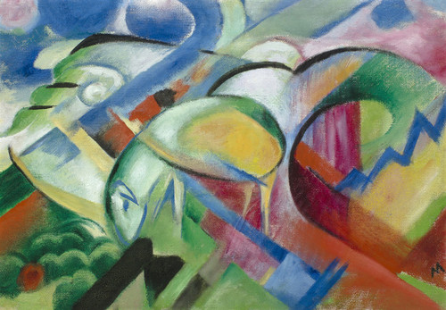 Art Prints of The Sheep by Franz Marc