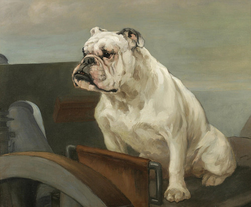 Art Prints of Bulldog at the Defenses by George Vernon Stokes