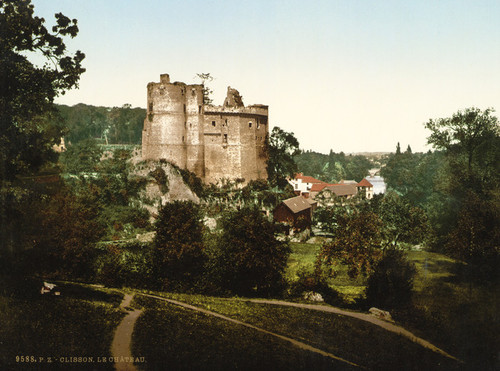 Art Prints of The Castle, Clisson, France