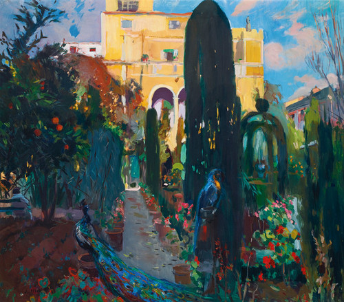 Art Prints of The Artist's House by Joaquim Mir