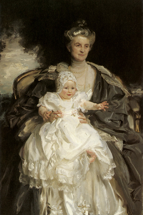Art Prints of Mrs. Henry Phipps & her Grandson Winston by John Singer ...