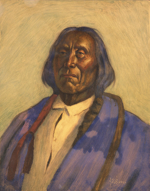 Art Prints of Chief Red Cloud by Joseph Henry Sharp
