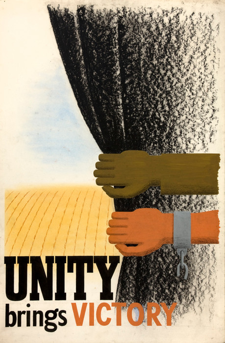 Art Prints of Unity of Strength War Poster