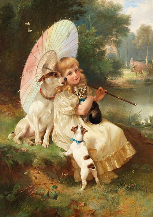 Art Prints of Divided Affection by Walter Hunt