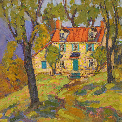 Art Prints of Little Stone House by Fern Coppedge
