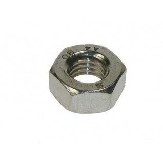 A2 Stainless Steel Metric Hexagon Full Nuts - M10 Nut 10Pk Machine ...