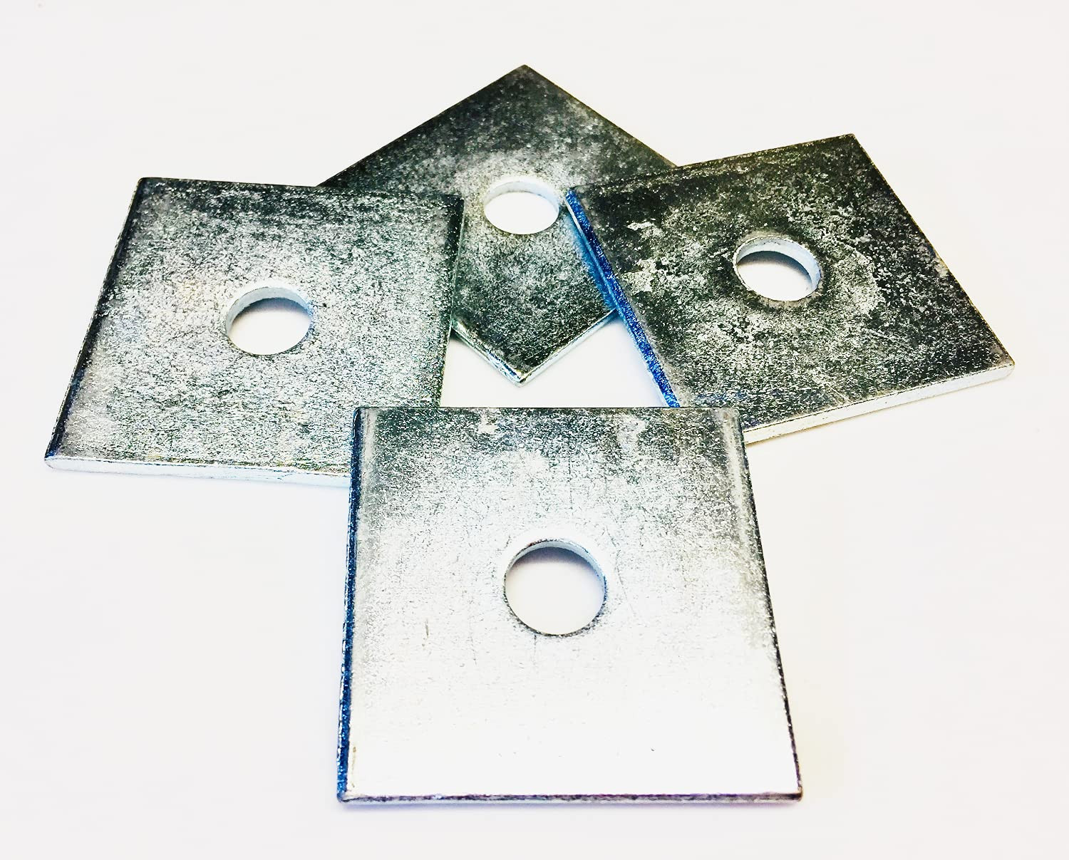Steel Square Washers M10 X 50mm x 50mm 3mm Pack of 4 DIN 436 Machine ...
