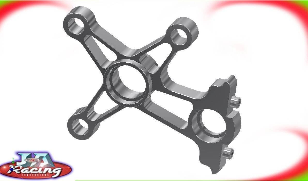 FG 1/5th scale large engine mount Aerospace 7075 alloy!!! Pro alloy ...