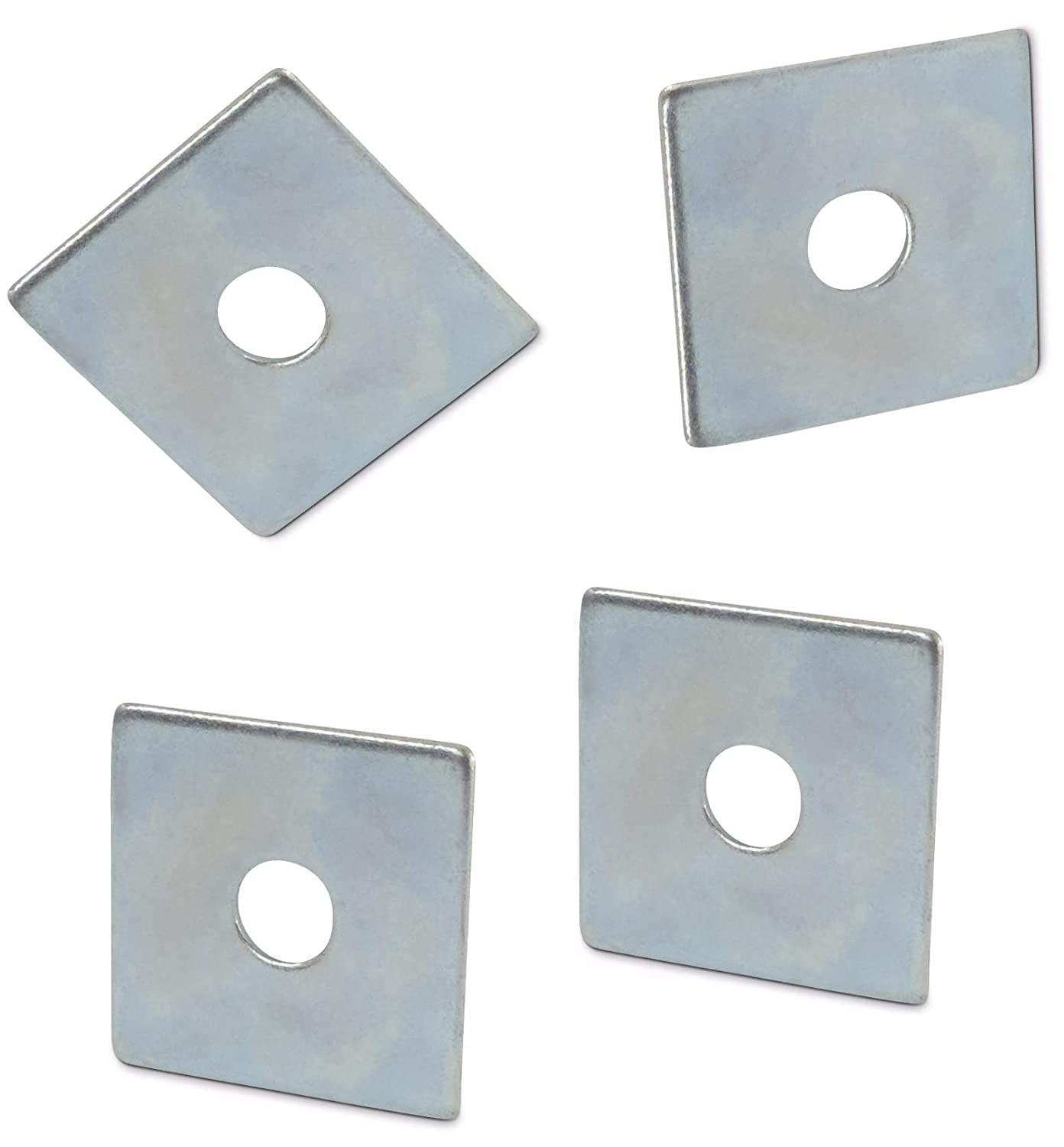 Steel Square Washers M12 X 50mm x 50mm 3mm Pack of 4 DIN 436 Machine ...