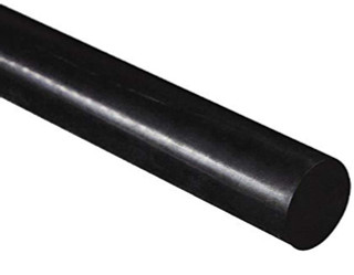 Acetal Black plastic rod 50mm x 1000mm Grade A Quality