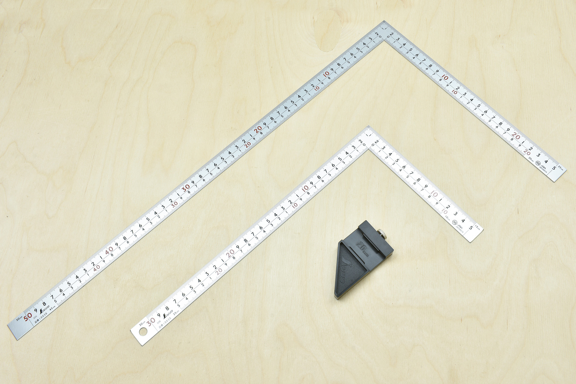 Shinwa Carpenter's Square Stopper | Metal | 15mm