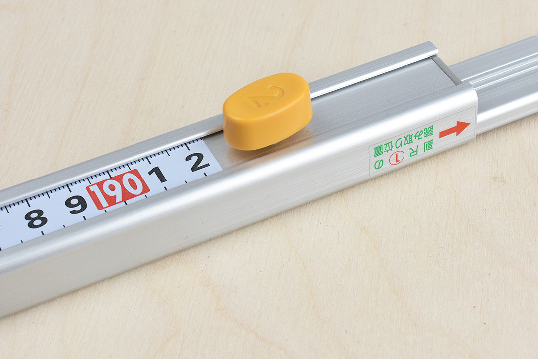 Shinwa Bi-directional Telescopic Measuring Rod AB 190cm