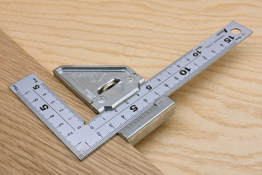 Shinwa Carpenter's Square Stopper | Metal | 15mm