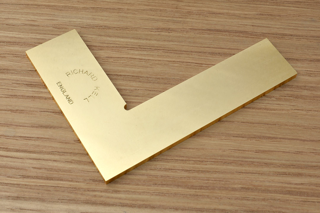 Richard Kell Solid Brass Super Square | Workshop Heaven