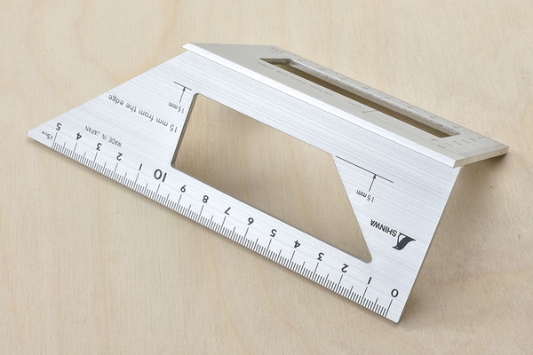Shinwa 3D Aluminium Mitre Square 45°/90° | Workshop Heaven