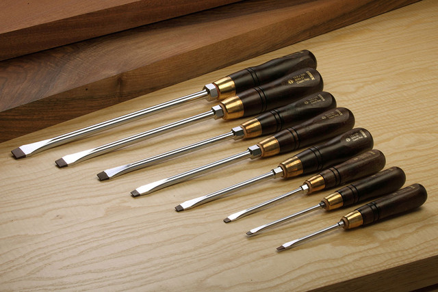 Narex Screwdriver Set tool roll Workshop Heaven