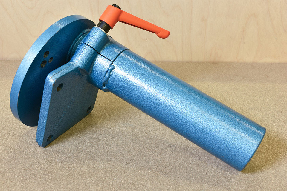 York Lux Parallel Bench Vice & Telescopic Mount