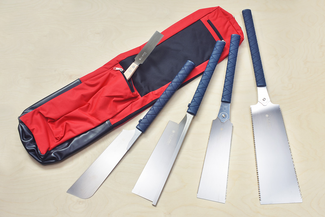 Gyokucho Japanese TPE Saws Deluxe Set of 5 in a handy carry bag Best Seller
