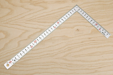 Shinwa Carpenter's Square | Flexible | 8 Scales | 300mm