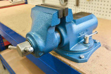 York Lux Parallel Bench Vice 125mm | Workshop Heaven