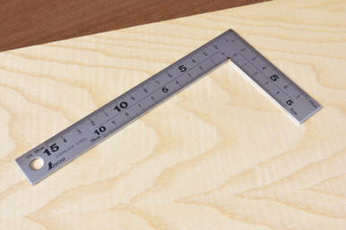 Shinwa Carpenter's Squares | Hard Chrome Finish | 150mm