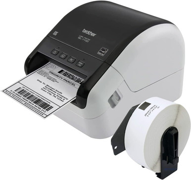 Brother QL-1100 Wide Format Thermal Label Printer - USB Connectivity, 4 ...