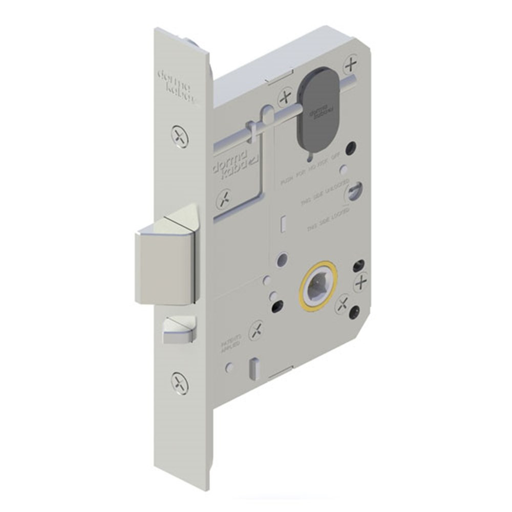 dormakaba MS2602 Primary Mortice Lock - 60mm Backset - Satin Stainless ...