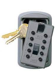 Kidde KeySafe S6 001193 Titanium - Secure and Compact Key Storage