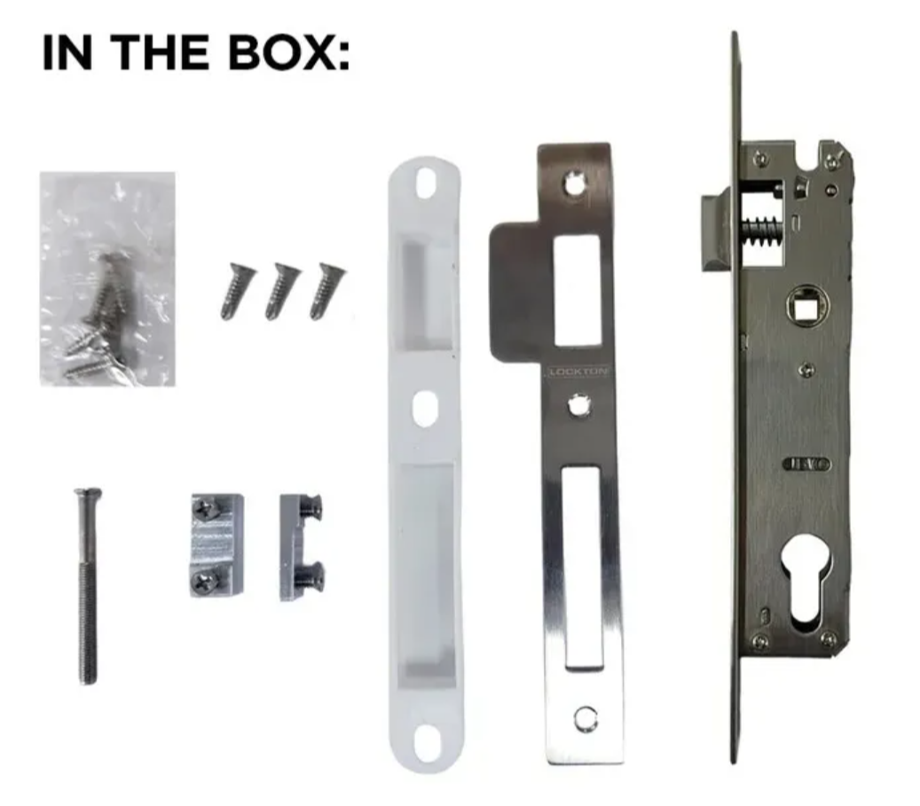E-Series Euro Smart Mortice Lock for Hinged Door - 30mm Robust Security