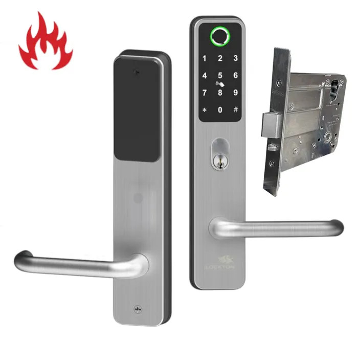 LOCKTON CADELL52 Electronic Lever Lock (95 mm Mortice) – IP66, Fire ...