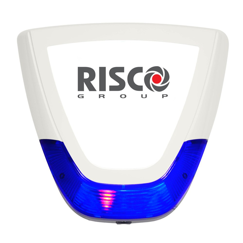 Risco Lumin8 Delta Bus Siren and Strobe - with Backlight - White/Blue ...
