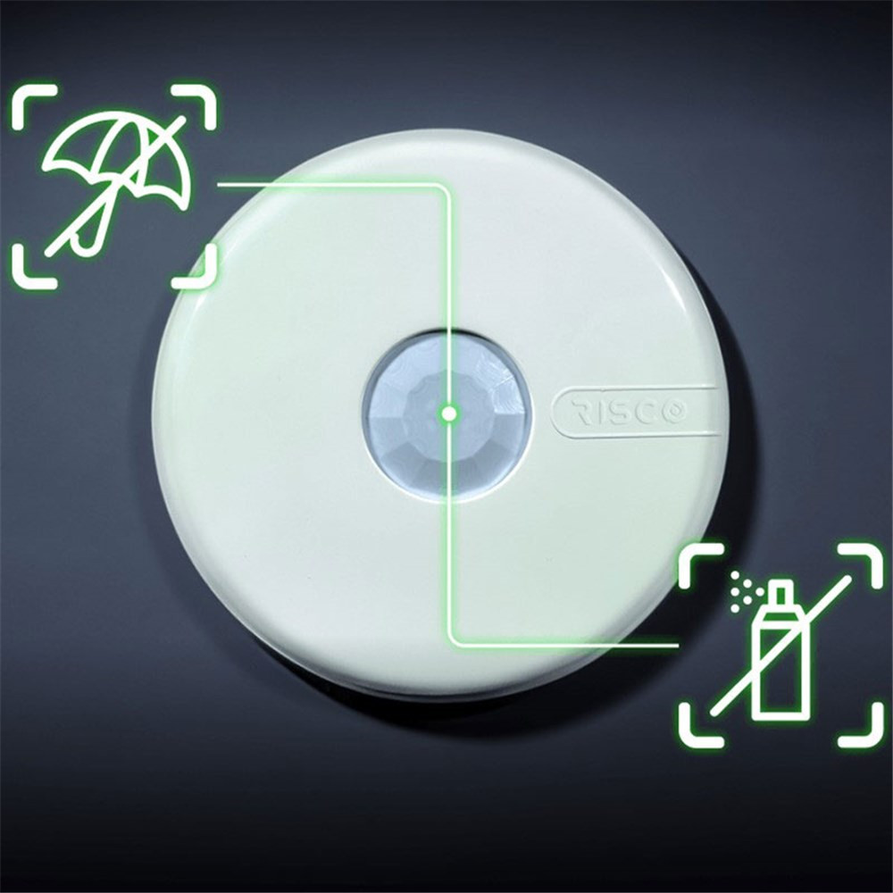 Risco Lunar Grade 3 360 Degree Dual Tech Ceiling Mount Detector - Anti ...