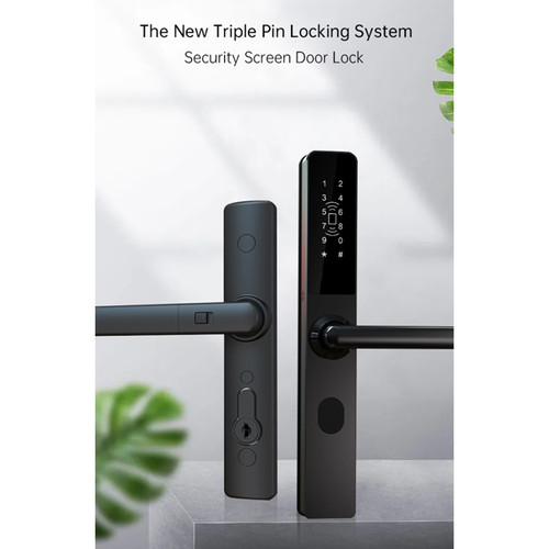 ML-Ultra-Secua Digital Security Screen Door Lock - Advanced Entry Solutions