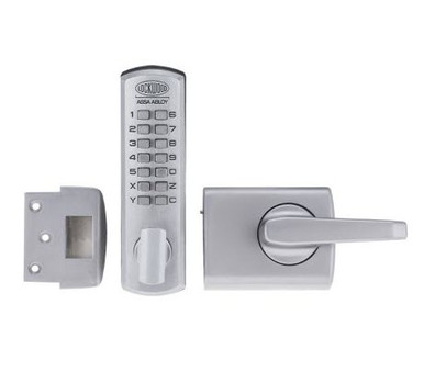Lockwood 002DX Mechanical Digital Deadlatch with Lever - Keyless Entry ...