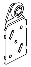 Henderson Double Top Hanger Inner Offset | Sliding Door Hardware